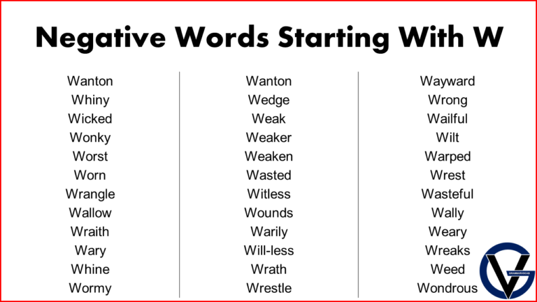 Awful Words With W!