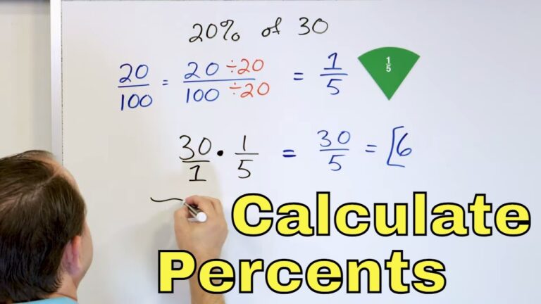 Calculate 22 Out Of 30 As A Percentage - Easy