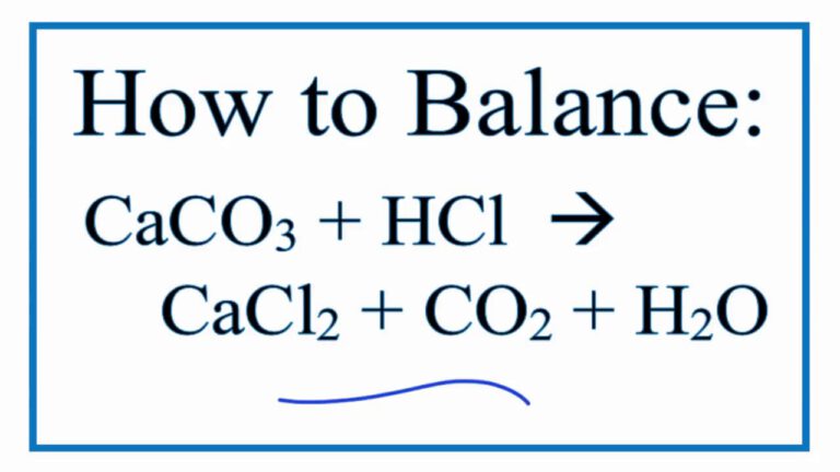 CHEMICAL REACTION: CaCO3 + HCl Unleashed