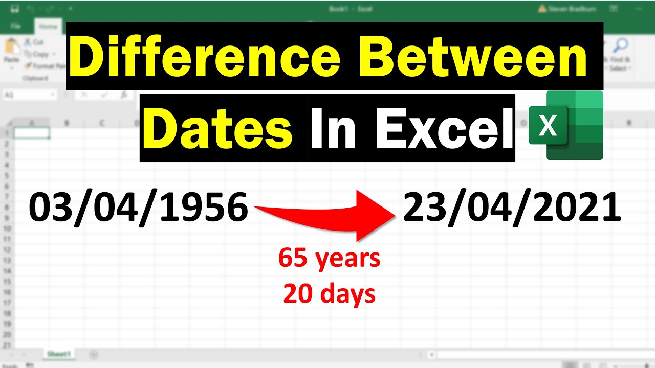 Calculate Date Difference EASILY In Excel Expert Guide