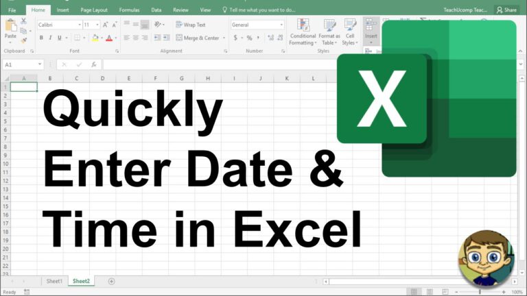 Excel Tips: Fast Date And Time Entry
