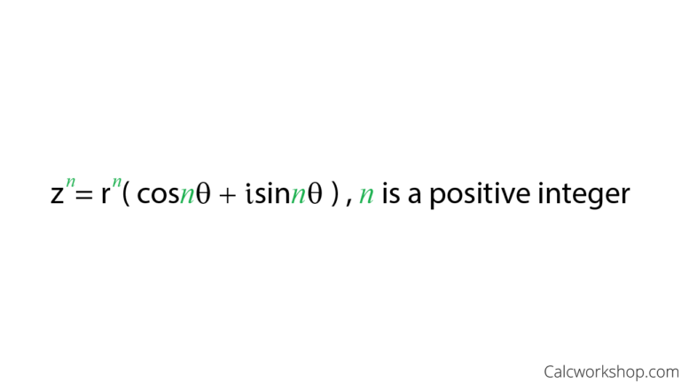 Unveiling De Moivres Theorem - Dive Into Complex Numbers