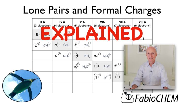 Uncover LONE PAIRS Secret - Boost Formal Charge!