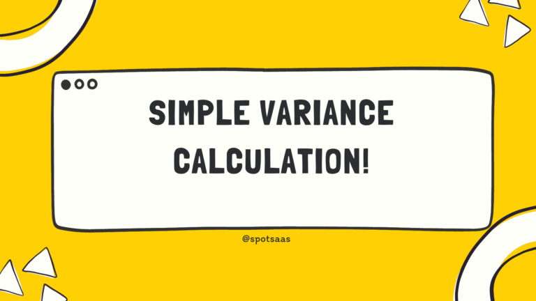 Easy Variance Calculation Mastery - MASTERING Made SIMPLE!