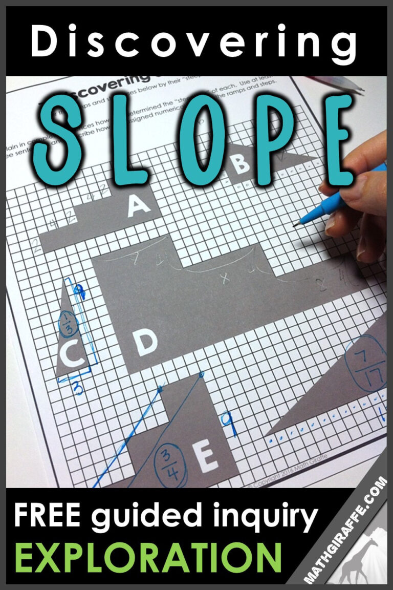 Slope Discovery: Table-based Practice With Solutions!